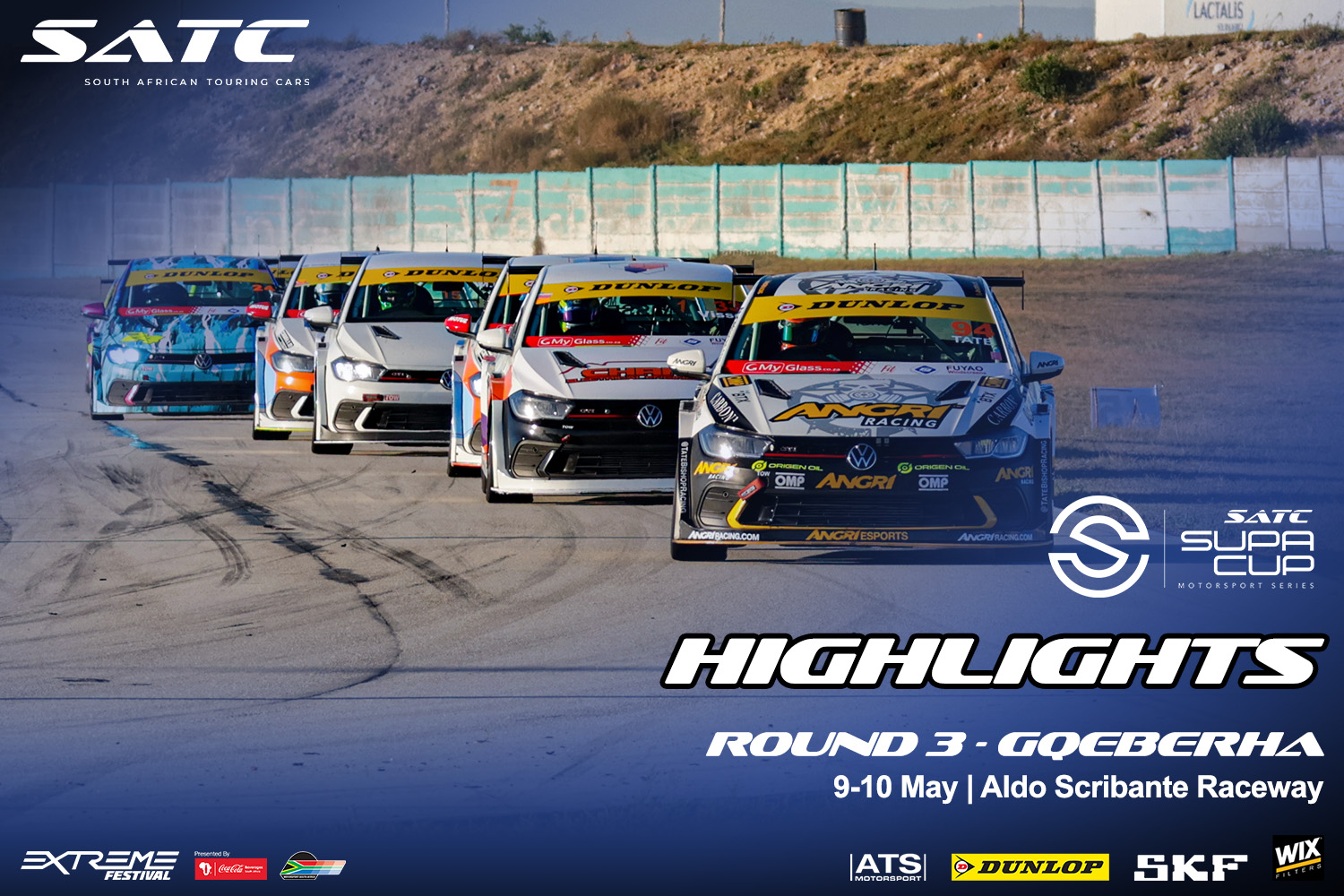 Highlights - SATC SupaCup - 2025 Round 3 - SA Touring Cars